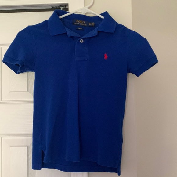Polo Ralph Lauren | Shirts & Tops | Royal Blue Polo Collared Shirt ...